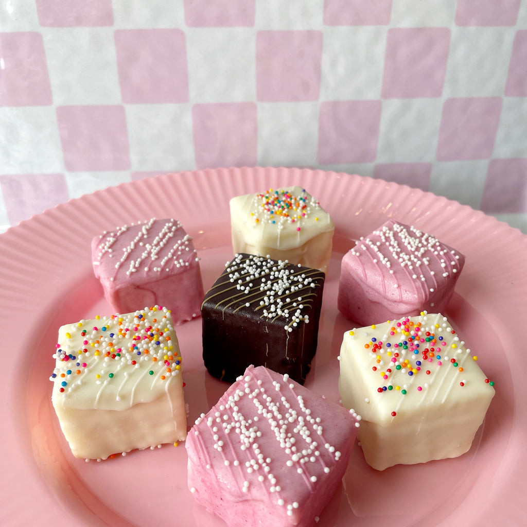 Neapolitan Tea Cakes – Classic Trio in Every Bite – Dragonfly Cakes®